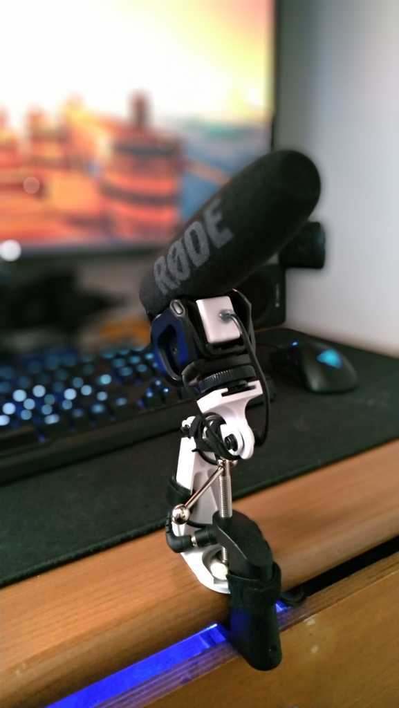 Free STL file RODE Videomic PRO // desktop mic conversion 🎤 ・3D ...