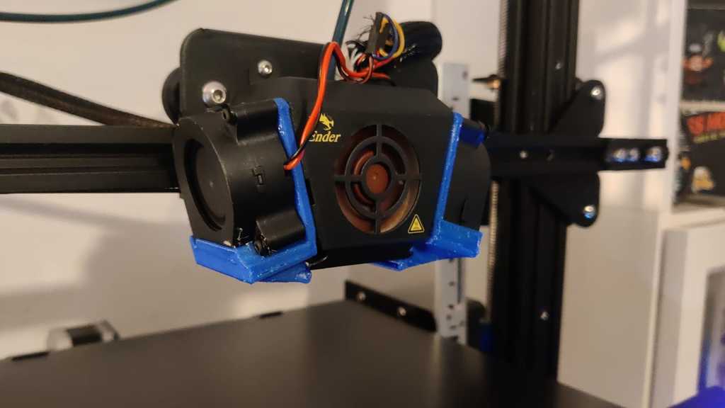 Free STL file Ender 3 Max // 4020 fan ducts 🧞‍♂️ ・3D printable design ...