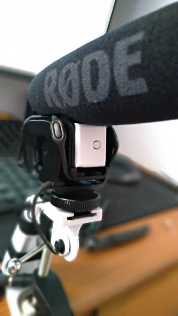 Free STL file RODE Videomic PRO // desktop mic conversion 🎤 ・3D ...