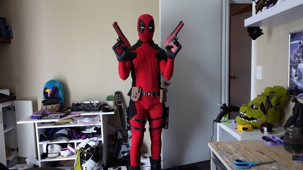 Archivo 3D gratis Cosplay de Deadpool 🎭 ・Objeto de impresión 3D para descargar・Cults