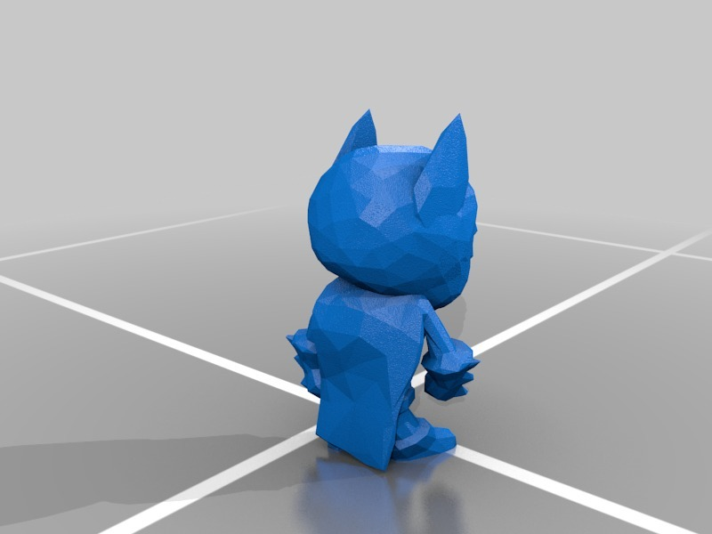 Free 3D file BATMAN LowpolyPOP - by Objoy Creation 🎲 ・Object to ...