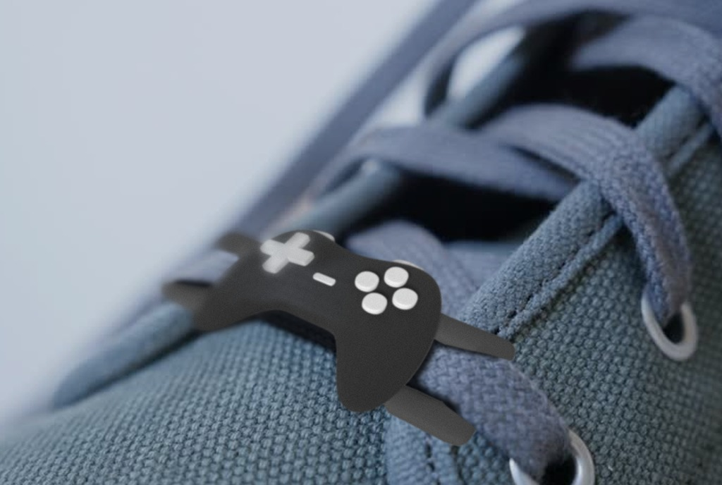 🔒 Video Game GamePad - Lace Lock (PopLace)・Free 3D File for ・Cults