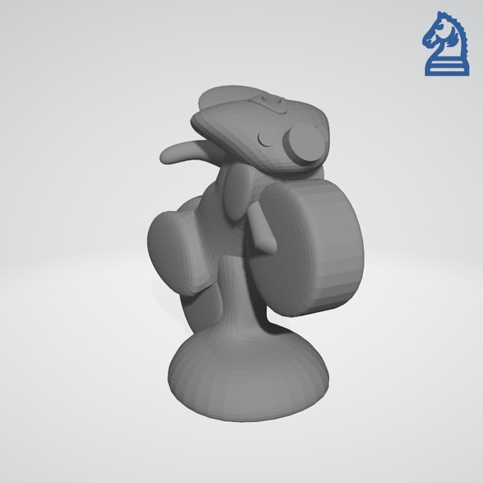 Archivo 3D gratis Chess Game: police vs gangsters - by Objoy Creation ♟ ...