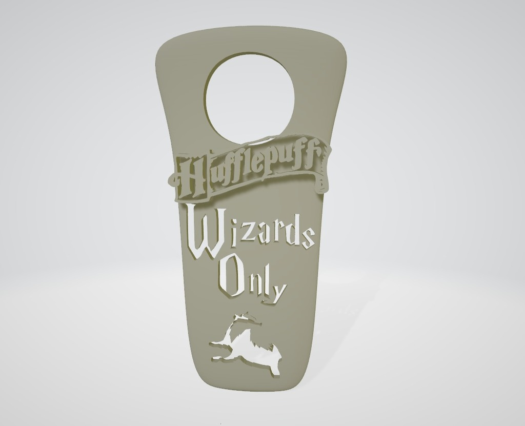🆕 "Wizards Only" Hufflepuff (New Version) - Harry Potter "do not ...