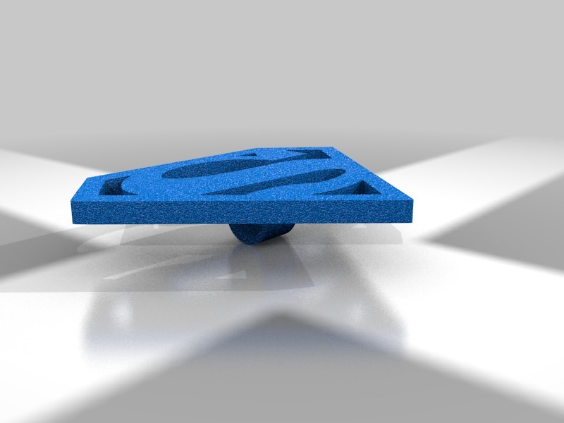 🦸‍♂️ SUPERMAN LOGO - ACCESSORY FOR SHOE LACE - POPLACE・Free 3D File for ...