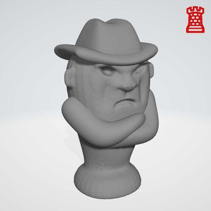 Free 3D file Chess Game: police vs gangsters - by Objoy Creation ♟️ ・3D ...
