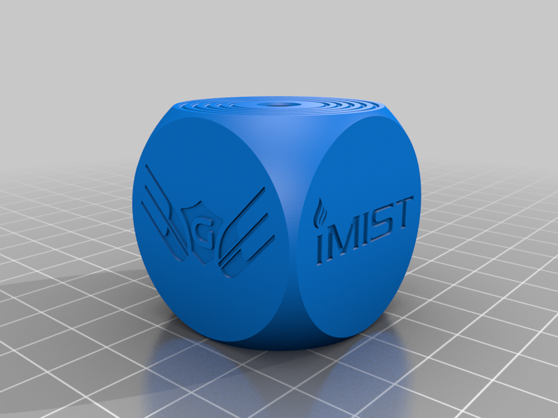 🎲 IMIST Atomizer Dice Stand・Free 3D File for ・Cults
