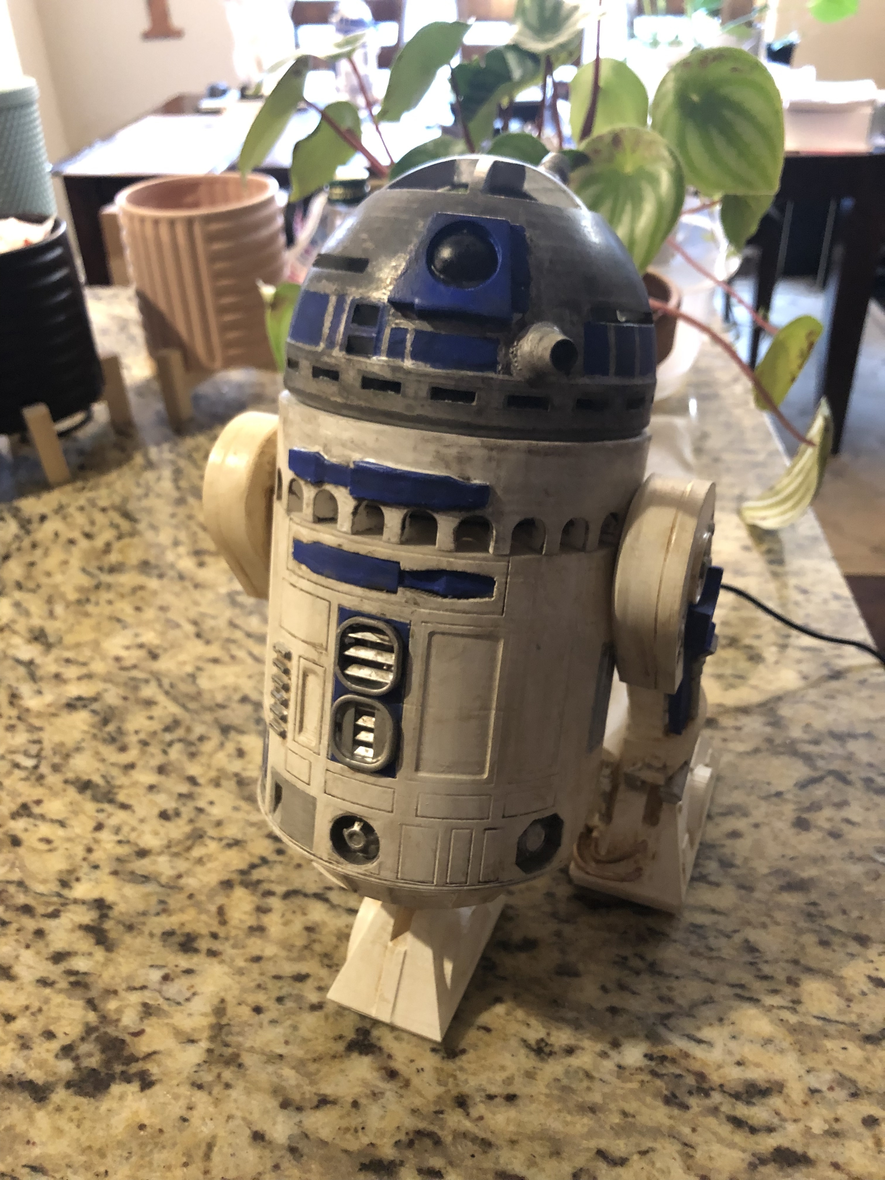 🤖 R2D2 and R6 Astromech Echo Dot Stand・3D Print・Cults