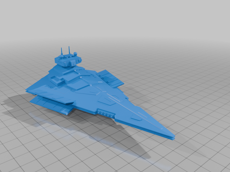 ️ Victory I-class Star Destroyer (Star Wars Armada)・Free 3D File for ・Cults