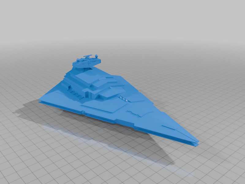 ⭐ Imperial I-class Star Destroyer (Star Wars Armada)・Free 3D File for ...