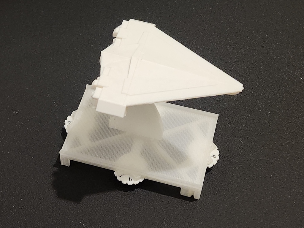 ⭐ Quasar Fire-class Cruiser-Carrier (Star Wars Armada)・Free 3D File for ...