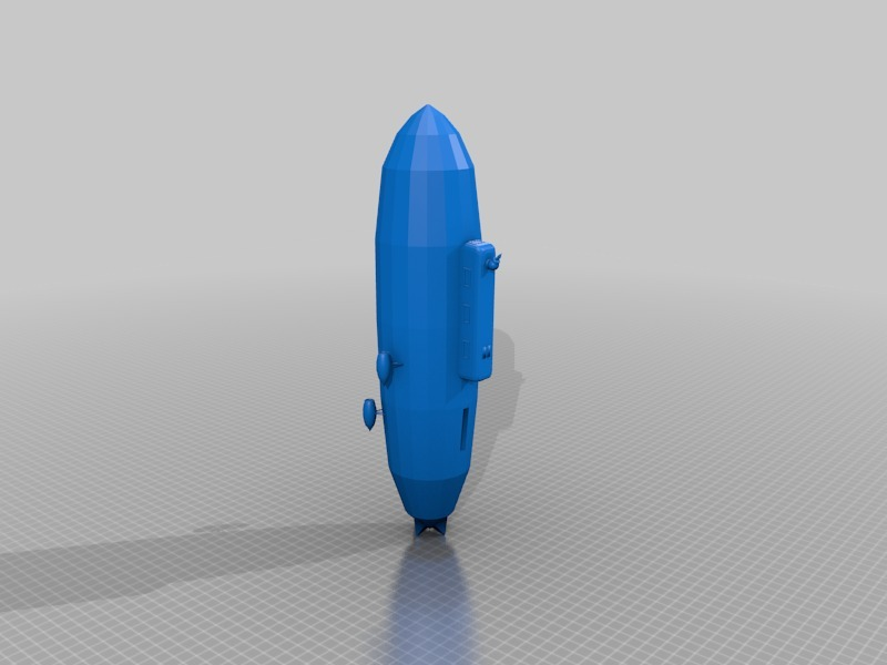 Free 3D file Death Ray Zeppelin (Boredom Product) 🧞‍♂️ ・3D printer ...
