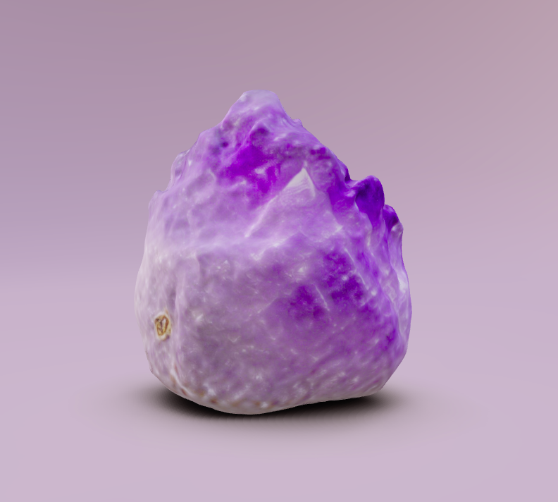 👥 An amethyst geode・Free 3D File for ・Cults