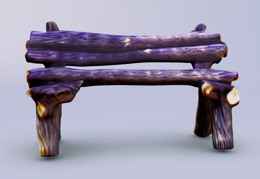 Free 3D file A wooden bench 🪵 ・3D printing model to download・Cults