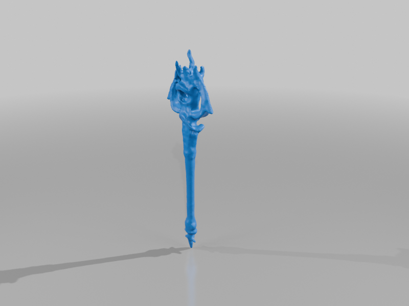 🪄 A staff V1・Free 3D File for ・Cults