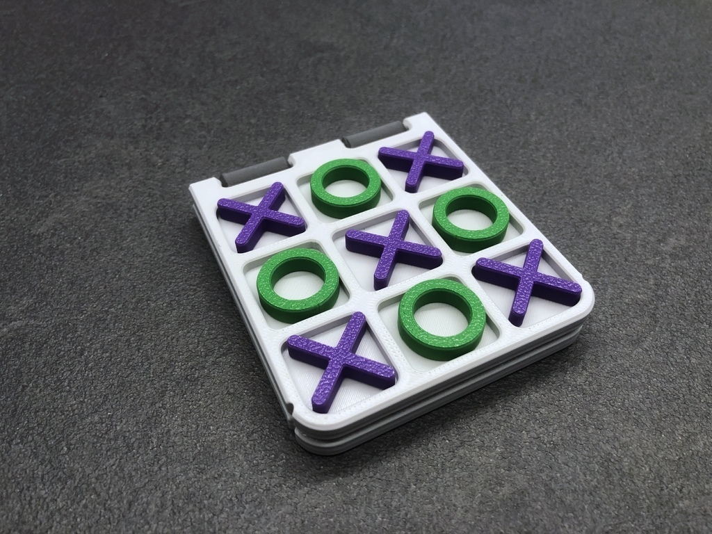 ️ Tic Tac Toe de poche : Plier et jouer n'importe quand, n'importe où ...