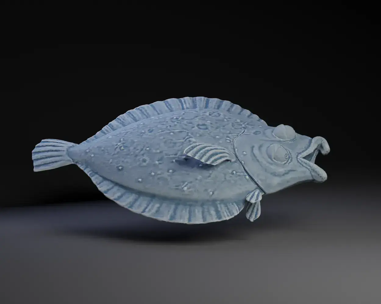 Free 3D file Halibut 🐠 ・3D printing model to download・Cults