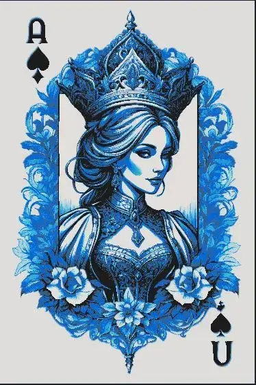 Free STL file Blue Queen 👸 (3MF)・3D printable model to download・Cults