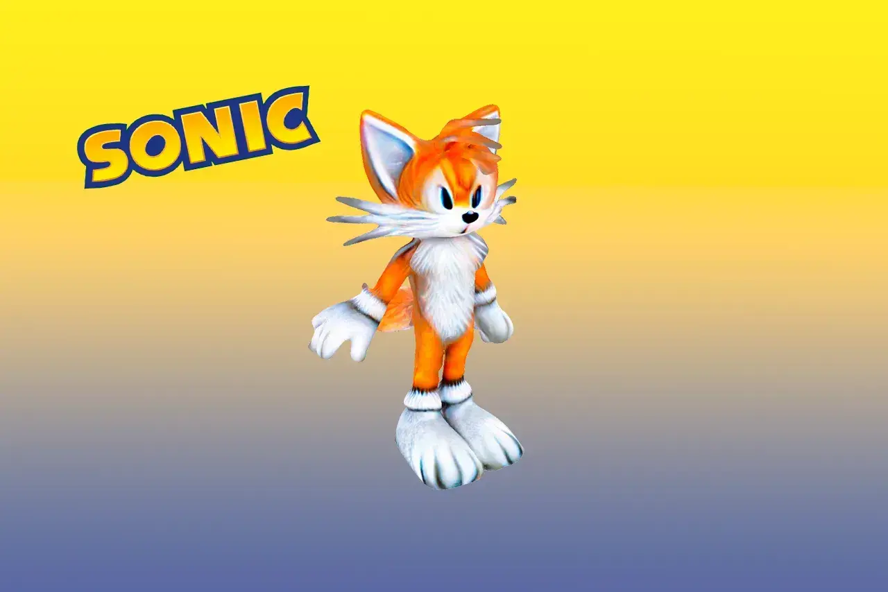 🕹️ TAILS SONIC・Free STL File for 3D printing・Cults
