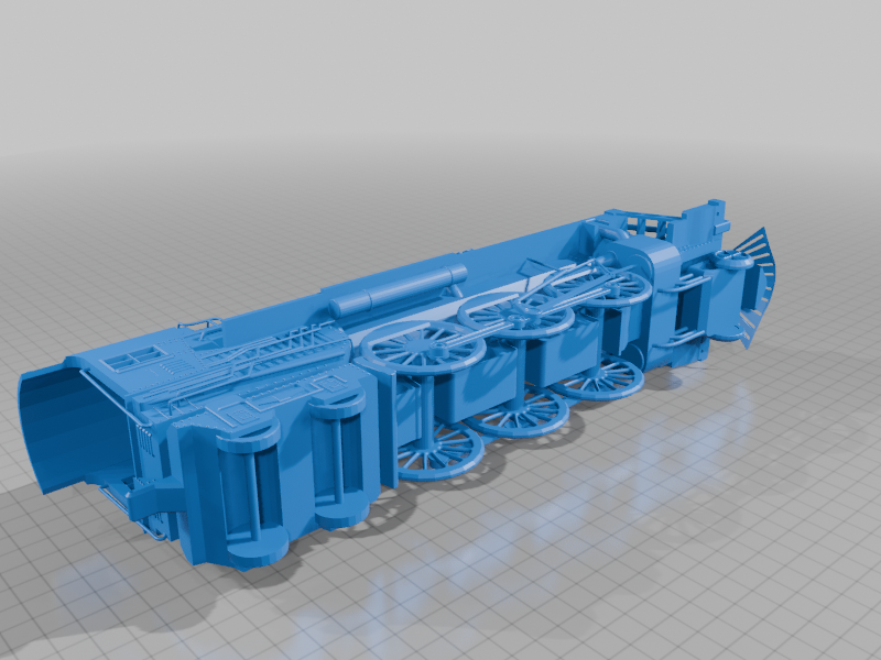 Free 3D file Steam train model 😤 ・Design to download and 3D print・Cults
