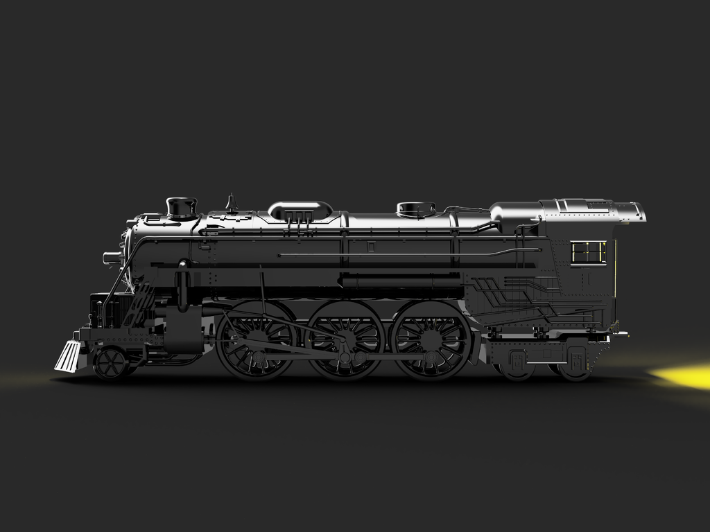 Free 3D file Steam train model 😤 ・Design to download and 3D print・Cults
