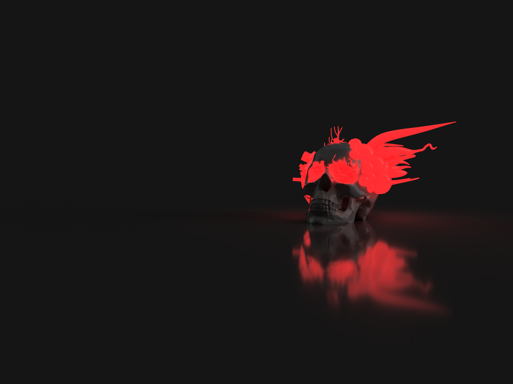 Free 3D file Corrupted skull 💀 ・3D printable design to download・Cults