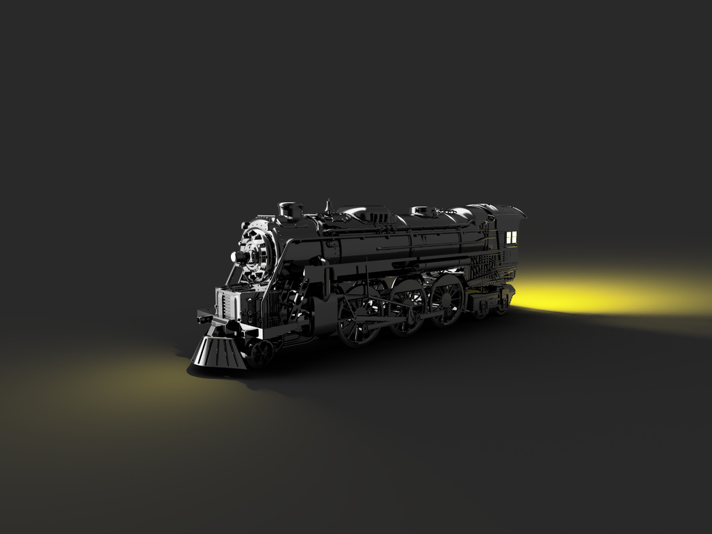Free 3D file Steam train model 😤 ・Design to download and 3D print・Cults