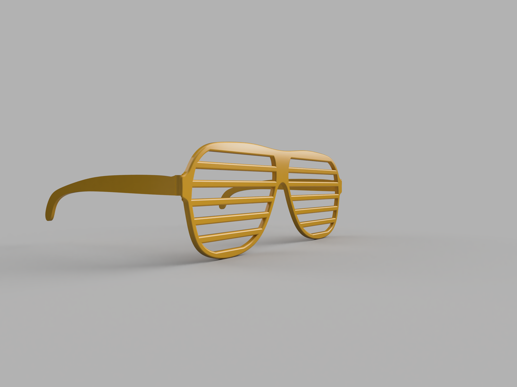 Free 3D file Printeable sunglasses 🕶️ ・3D printing design to download・Cults