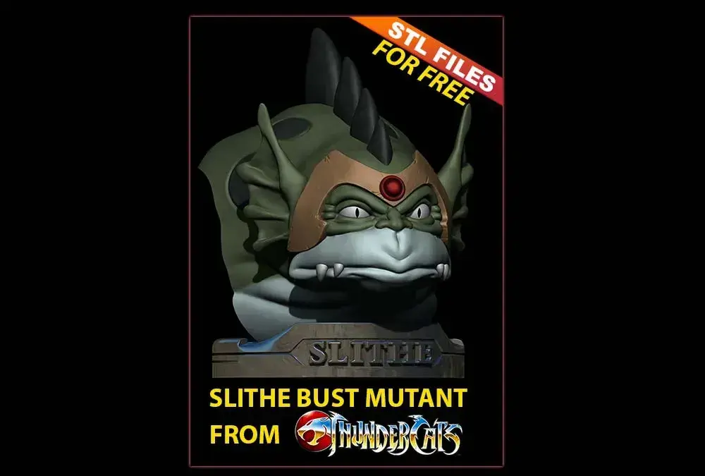 🆓 Slithe/Reptilio Thundercats STL for 3D printing Fanart FREE・Free STL ...