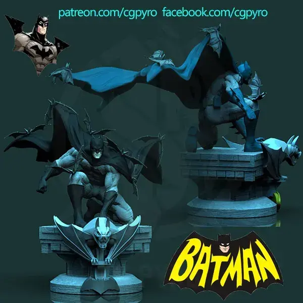 🗿 Spawn Gargoyle (Part of the Batman diorama) fanart from the comics ...