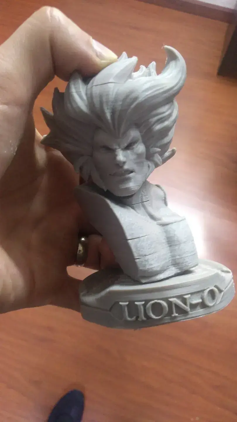 Archivo STL gratis Busto Lion-O de Thundercats por CG Pyro stl para ...