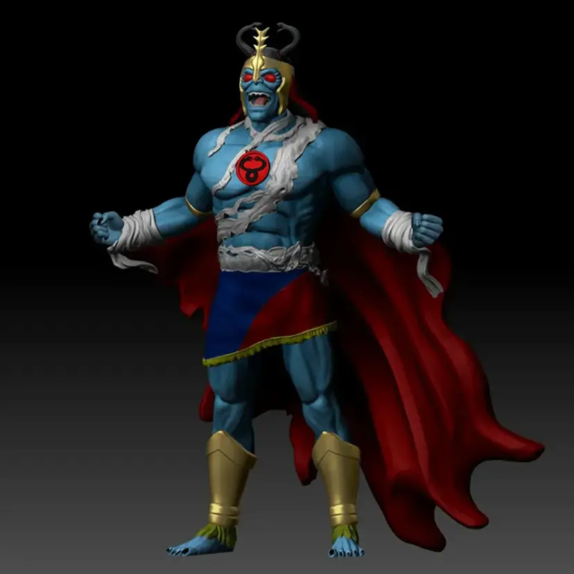 Free 3D file Mumm Ra Figure 🧞‍♂️ ・3D printable model to download・Cults