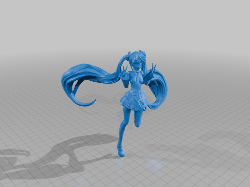 🎨 Hatsune Miku・Free 3D File for ・Cults