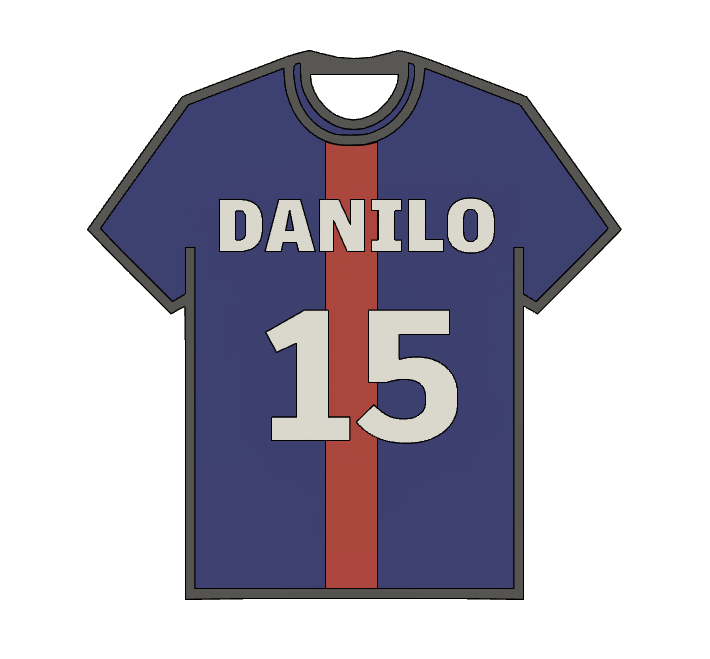 🗝️ PSG Keychain・Free 3D File for ・Cults