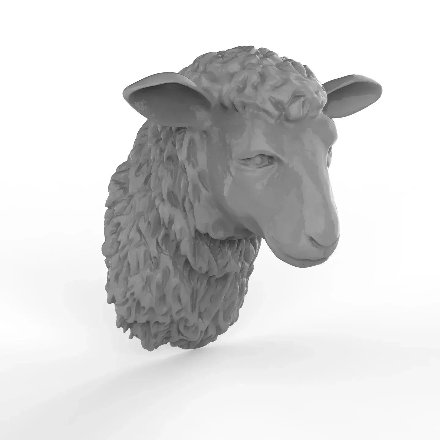 Archivo 3D gratis Sheep Head 🐑 ・Plan para descargar y imprimir en 3D・Cults