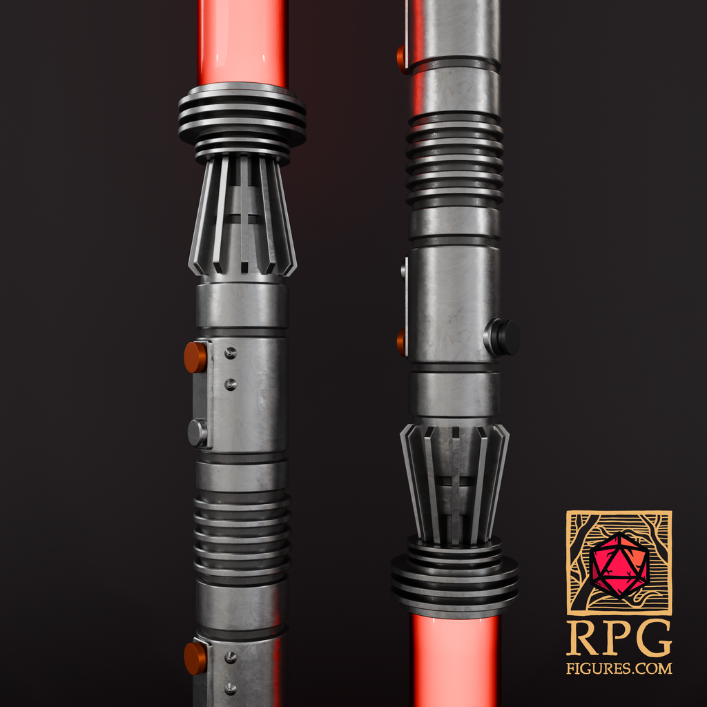 ⭐ Star Wars | Darth Maul Lightsaber・Free 3D File for ・Cults