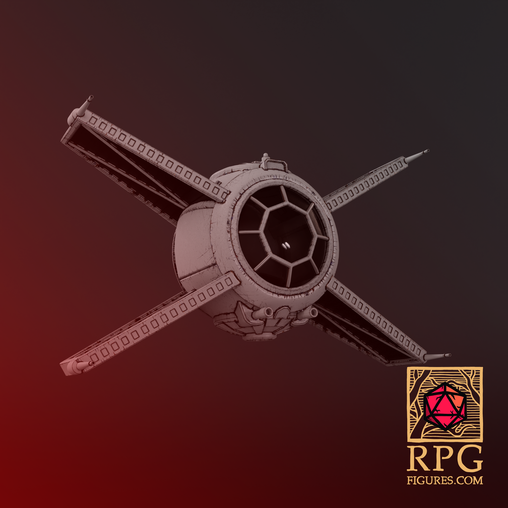 ⭐ Star Wars | TIE Raptor・Free 3D File for ・Cults