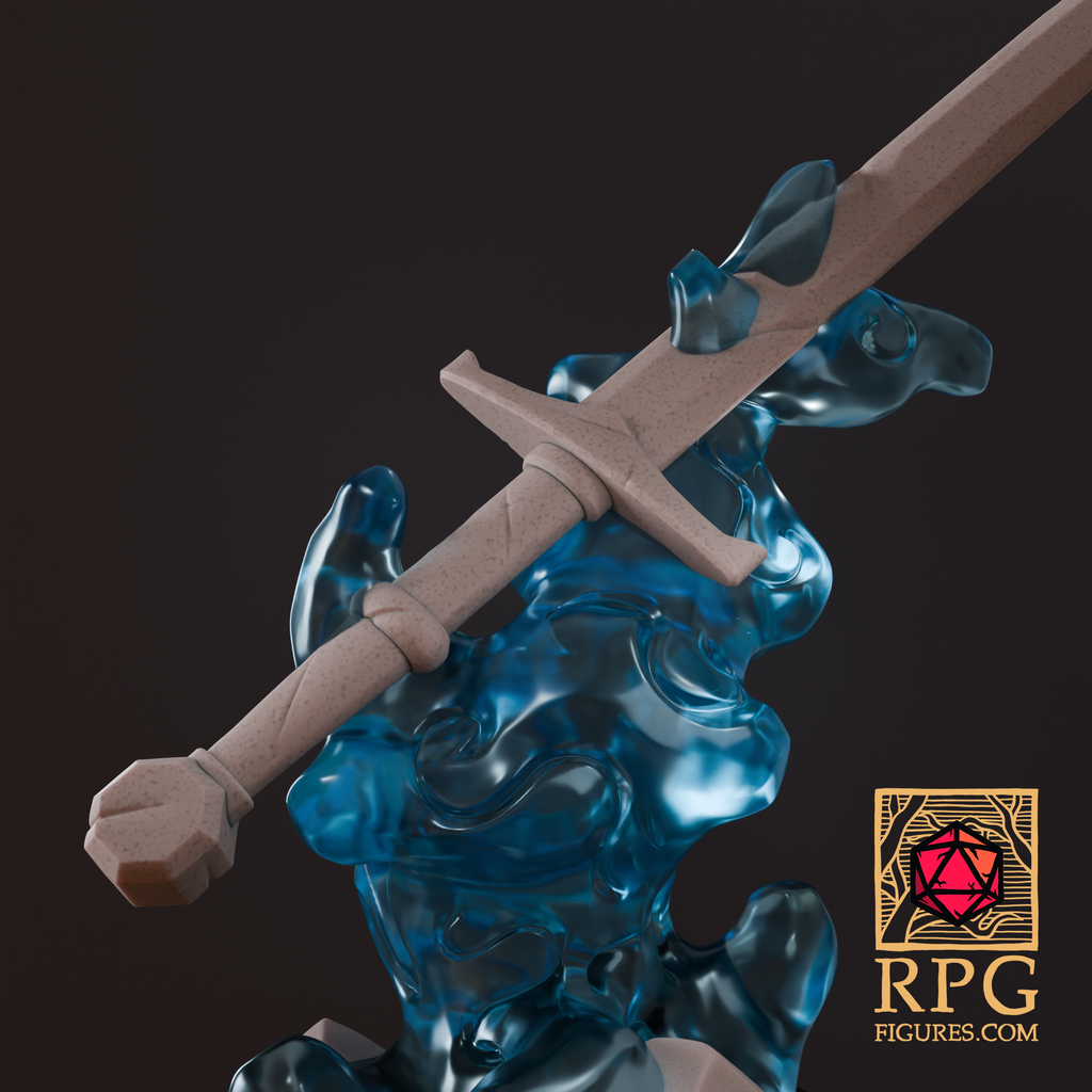 🗡️ D&D Monsters - Flying Sword・Free 3D File for ・Cults