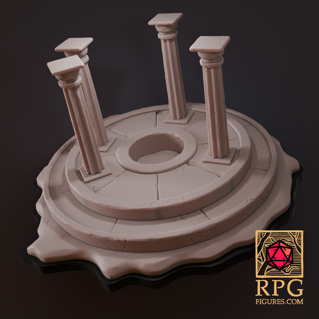 🇬🇷 Printable Terrains - Ancient Greece Pack・Free 3D File for ・Cults