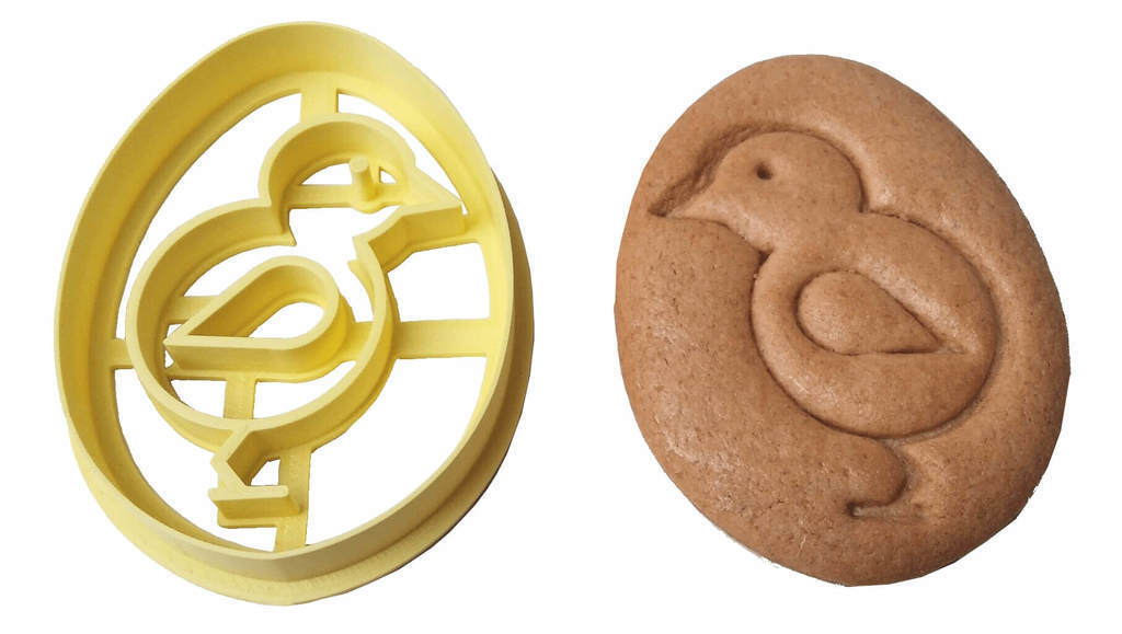 🥚 Gingerbread cutters egg・Free 3D File for ・Cults