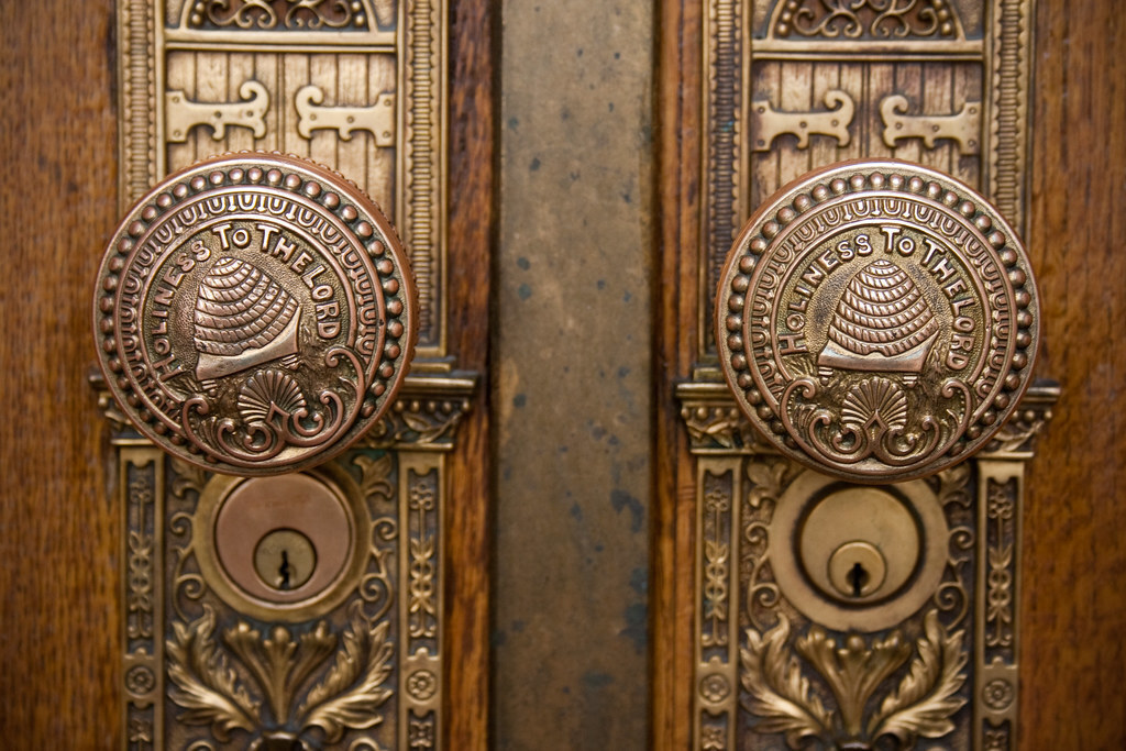🕍 LDS Temple Door Knob・Free 3D File for ・Cults