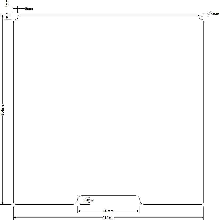Free 3D file PCB Heatbed MK2a Plate (3 hole mounting) (DXF) 🕳️ ・3D ...