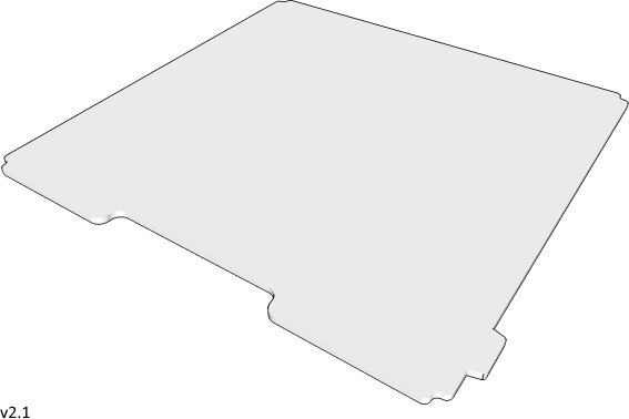 Free 3D file PCB Heatbed MK2a Plate (4 hole mounting) (DXF) 🕳️ ・3D ...