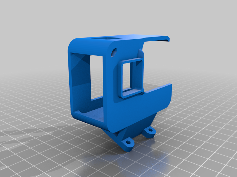 🚁 2-piece Gopro Hero 5 6 7 mount (various frames)・Free 3D File for ・Cults