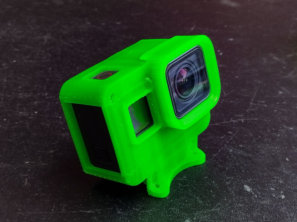🚁 2-piece Gopro Hero 5 6 7 mount (various frames)・Free 3D File for ・Cults