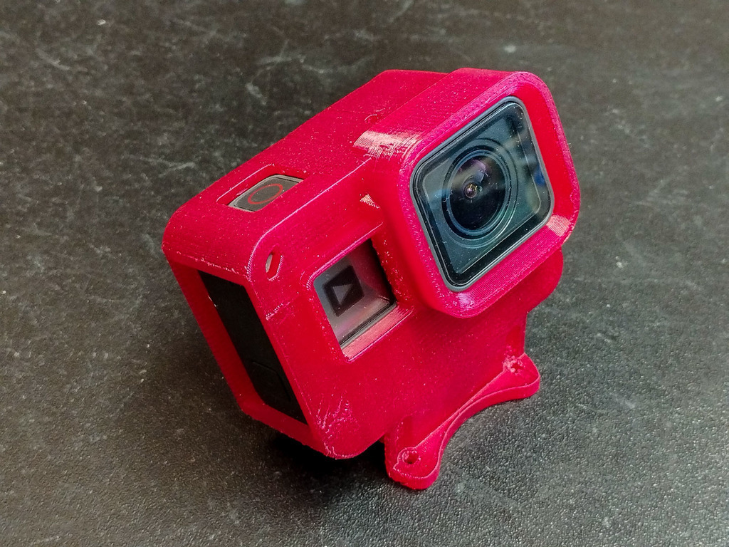 🚁 2-piece Gopro Hero 5 6 7 mount (various frames)・Free 3D File for ・Cults