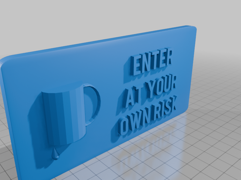 Free 3D file Coffee Status Warning Sign Set ☕ ・3D printer model to ...