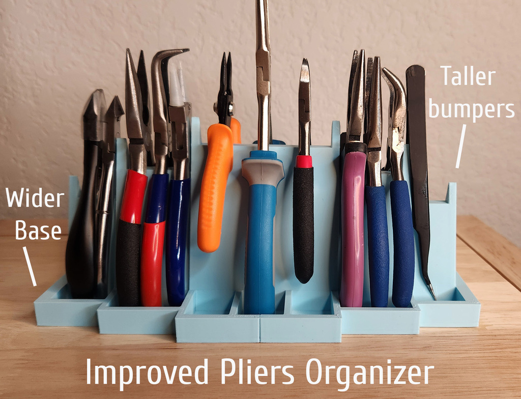 Archivo 3D gratis Small Pliers Organizer/Holder/Stand 🤏 ・Plan para ...