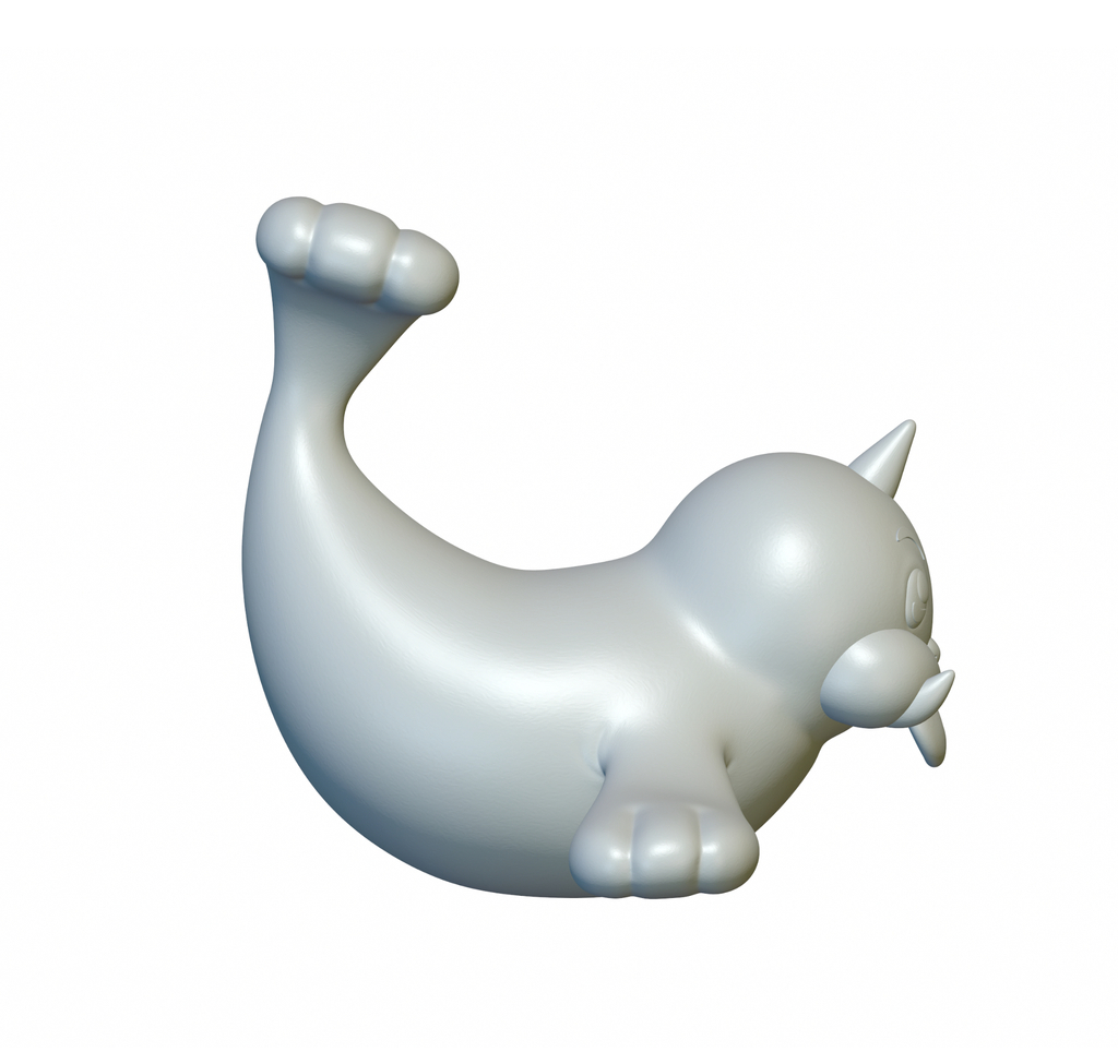 Free 3D file Pokemon Seel #86 - Optimized for 3D Printing 🐉 ・3D ...