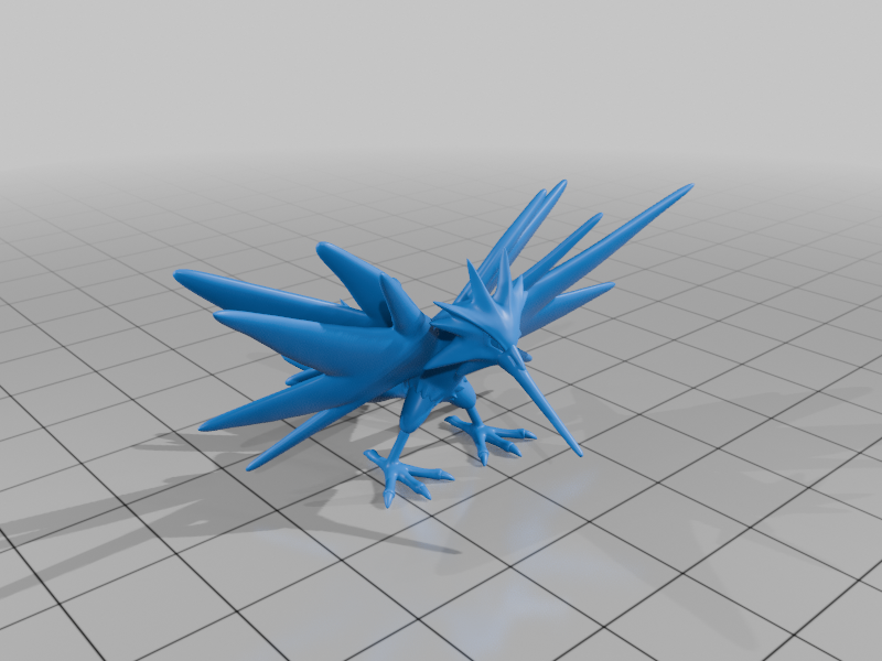 Free 3D file Pokemon Zapdos #145 - Optimized for 3D Printing 🐉 ・3D ...